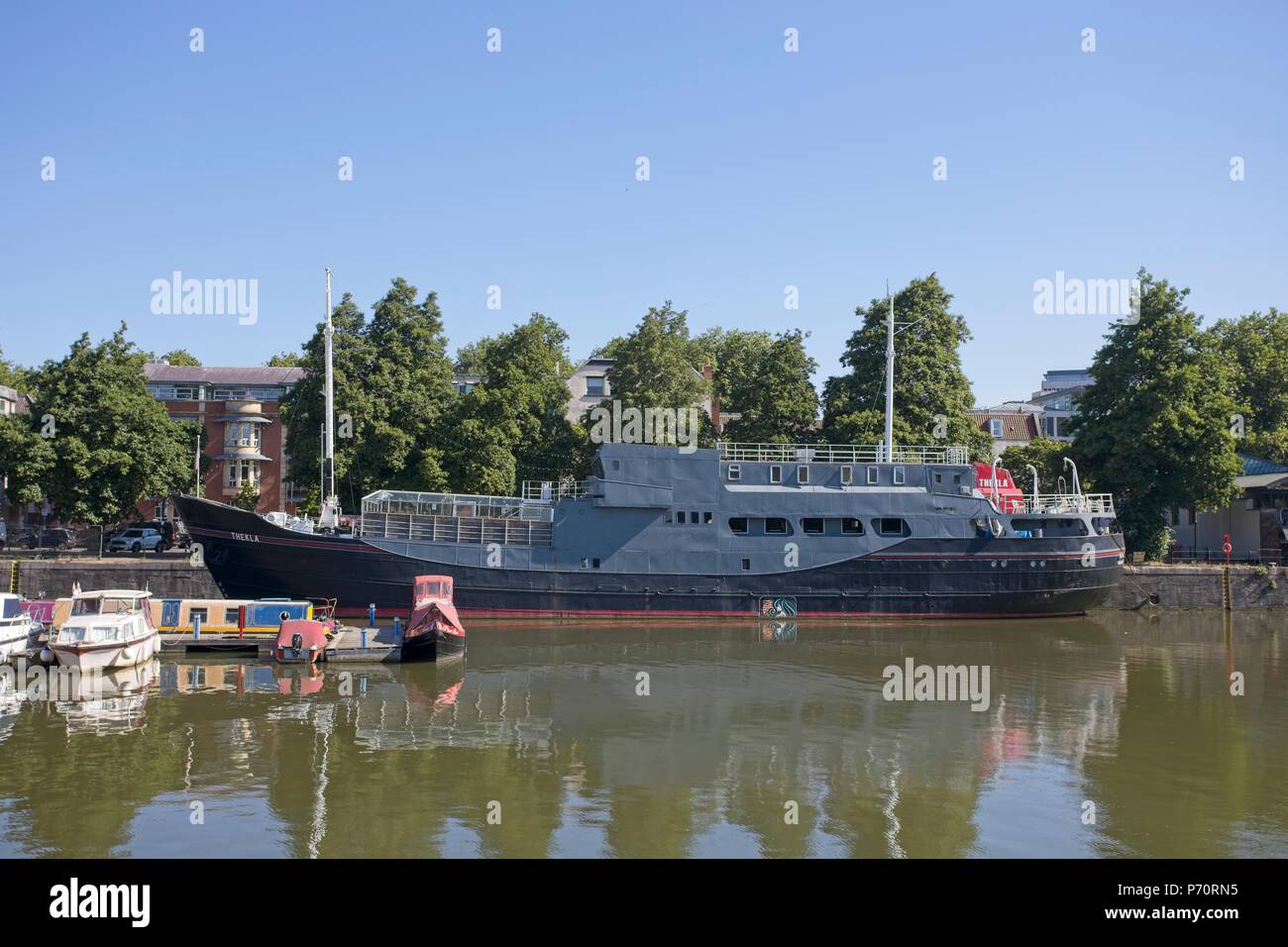 Thekla, live music venue and club on a boat, Bristol, UK Stock Photo ...