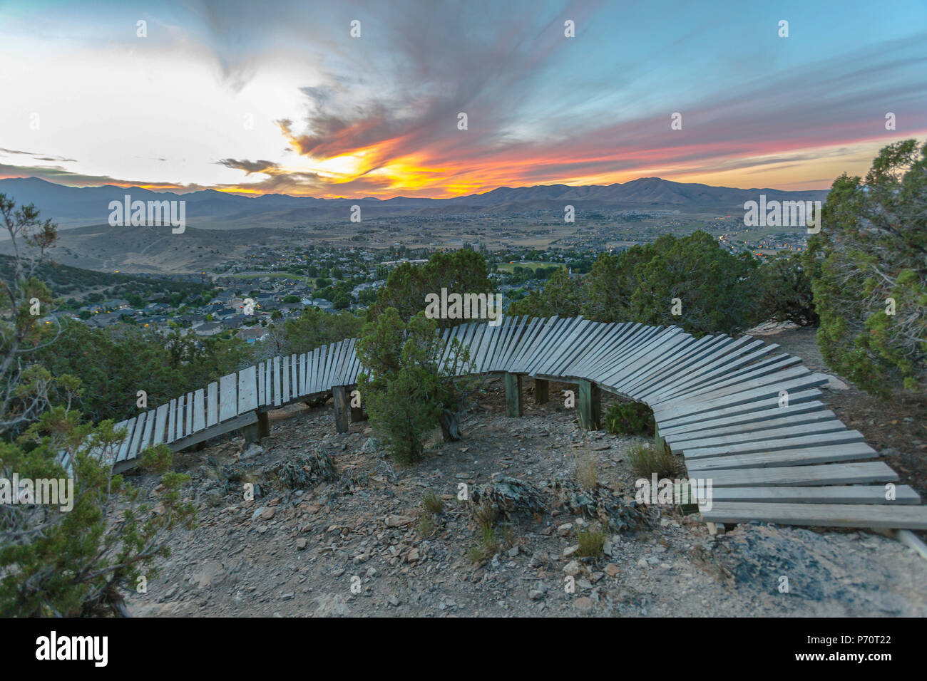 Twilight of obstacle course hi-res stock photography and images - Alamy
