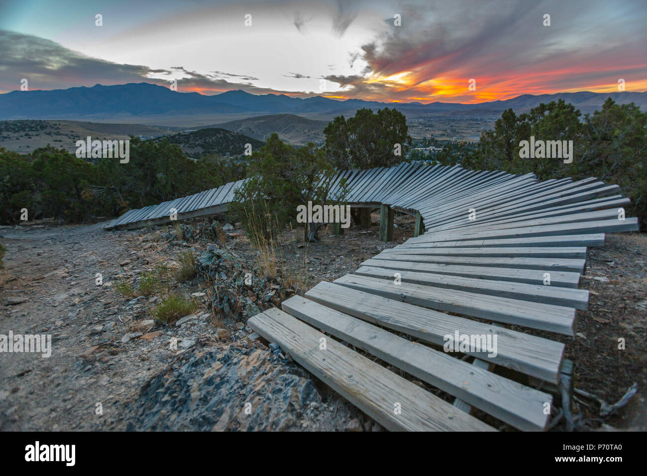 Twilight of obstacle course hi-res stock photography and images - Alamy