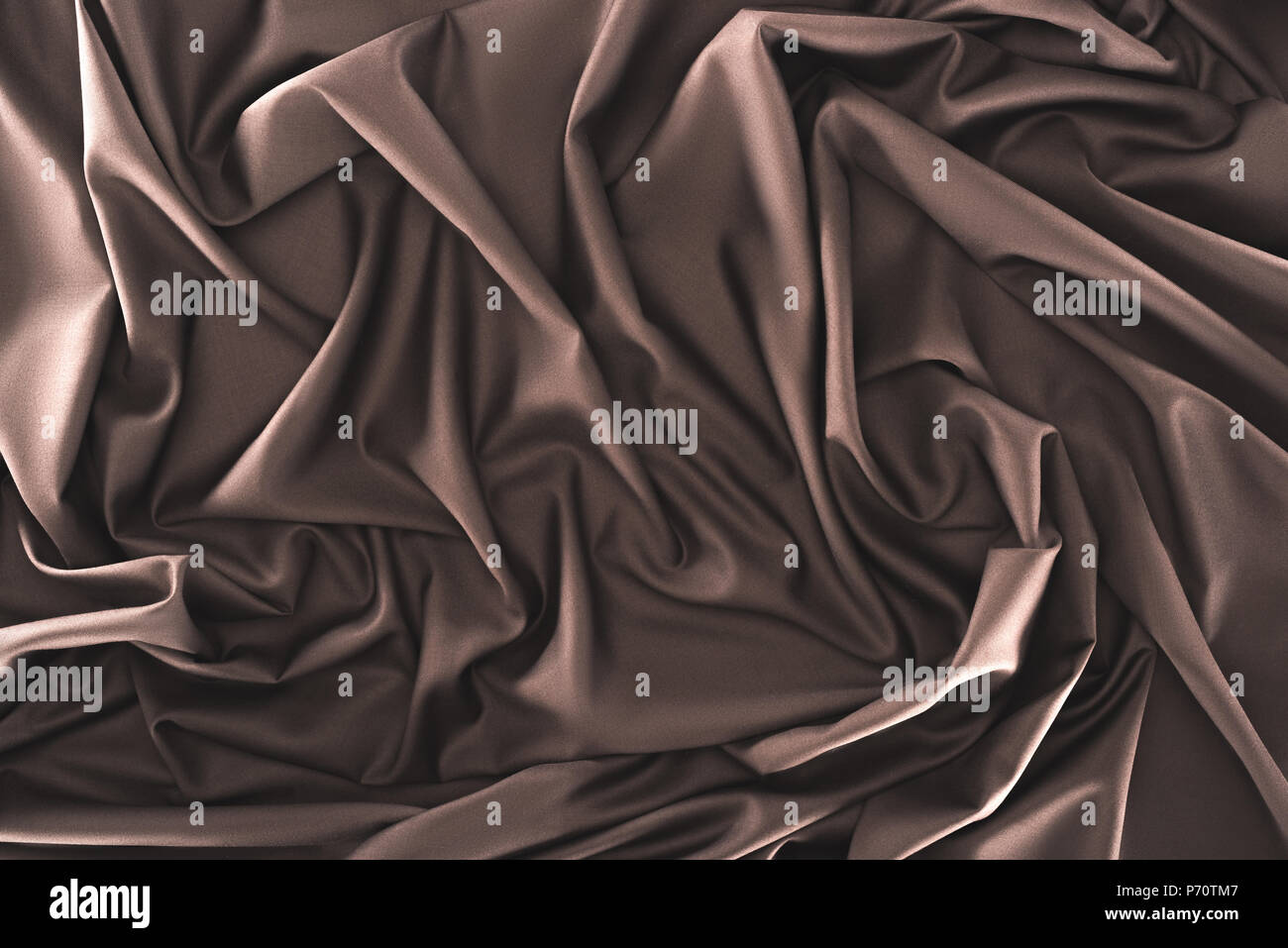 full frame of folded dark silk cloth as background Stock Photo - Alamy