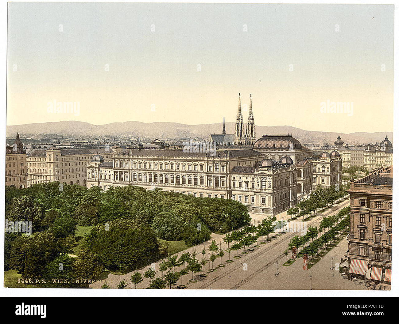 vintage postcard from around europe Stock Photo - Alamy