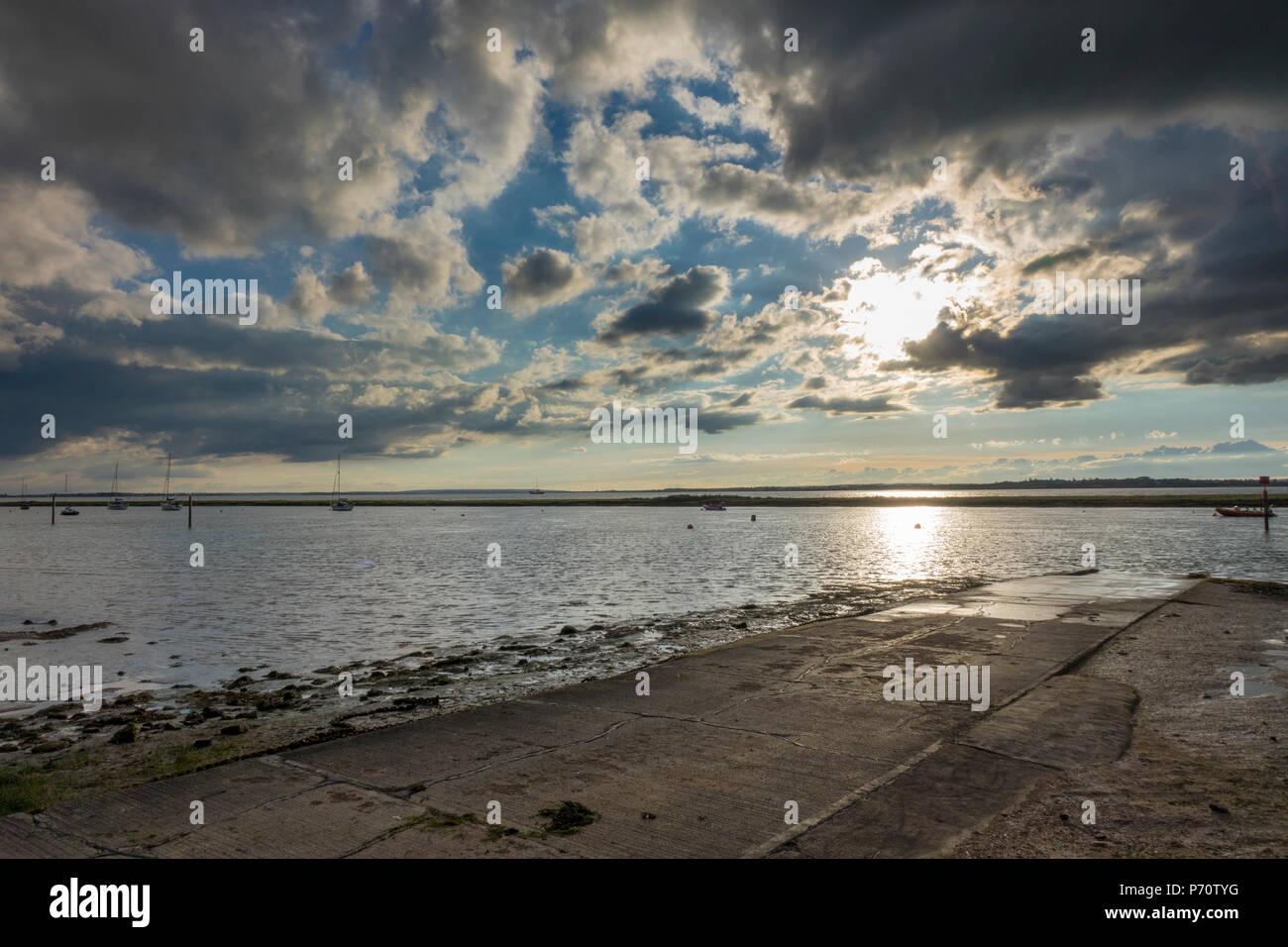 Blackwater, river, dusk Stock Photo - Alamy