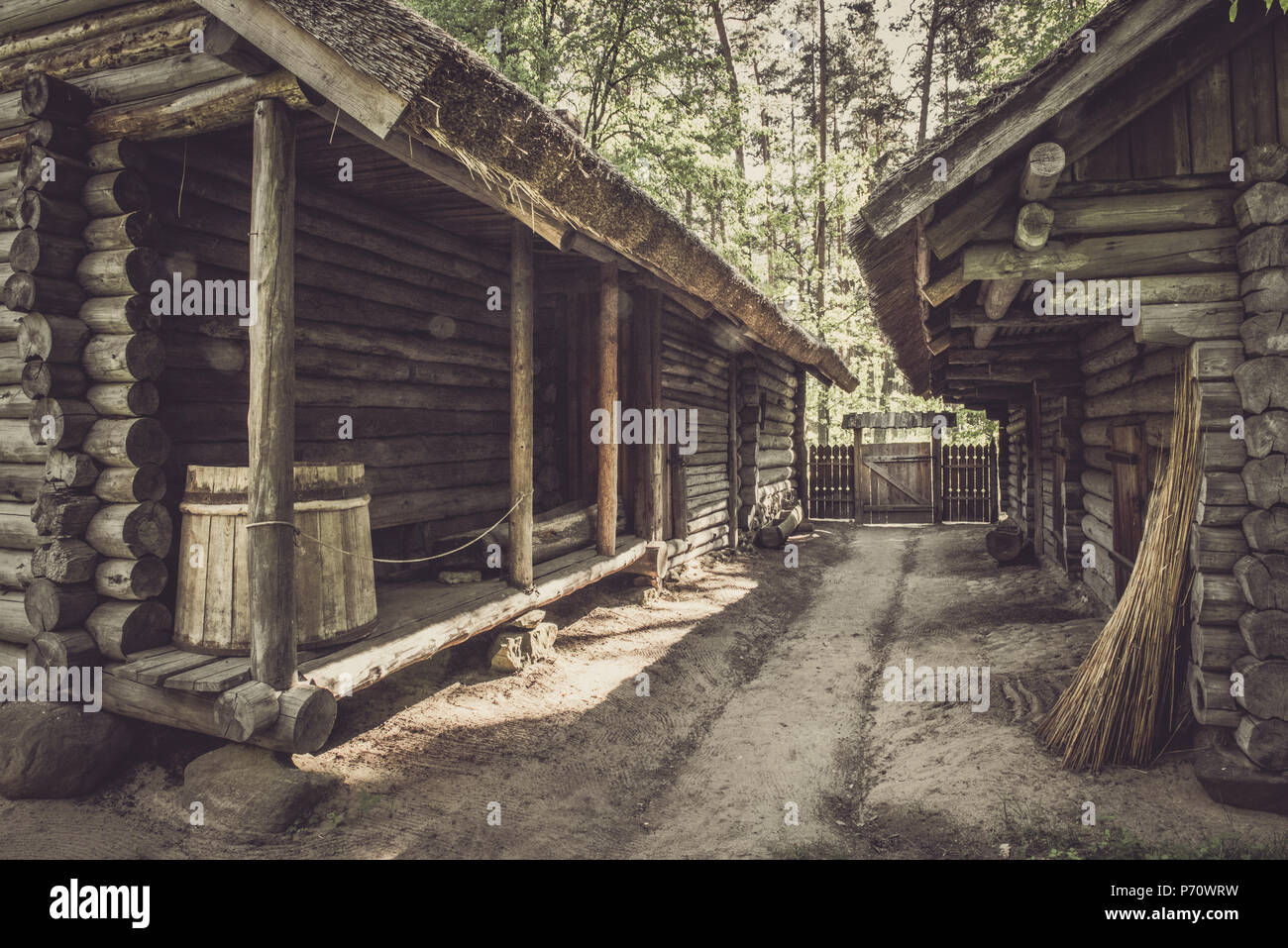 Cattle barn construction hi-res stock photography and images - Alamy