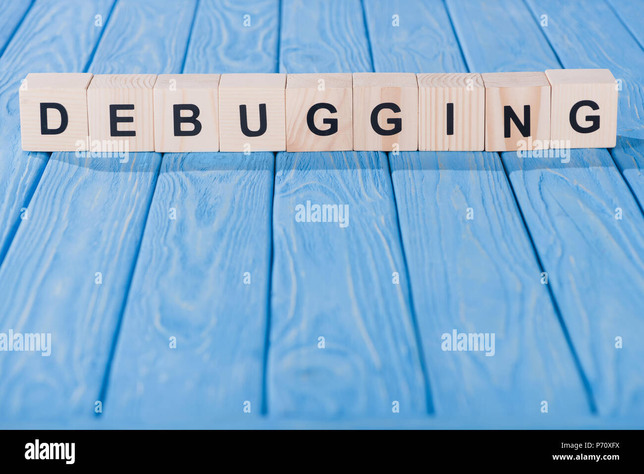 Debugging sign hi-res stock photography and images - Alamy