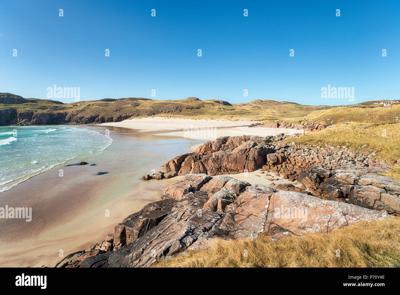 Polin Beach at Oldshore Beg near Kinlochbervie in Sutherland in the ...