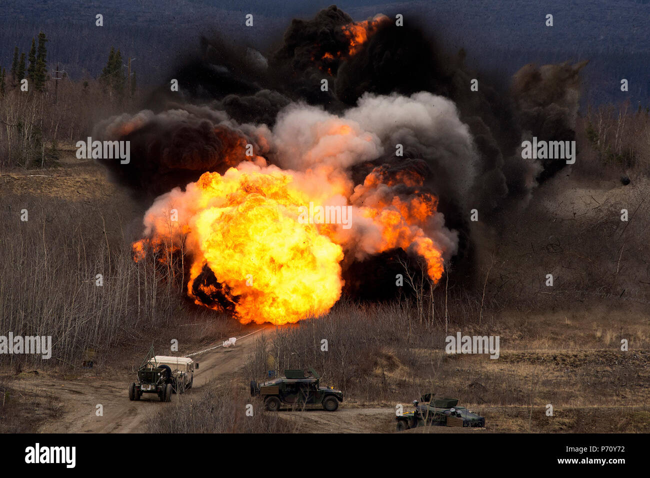 Mine clearing line charge hi-res stock photography and images - Alamy