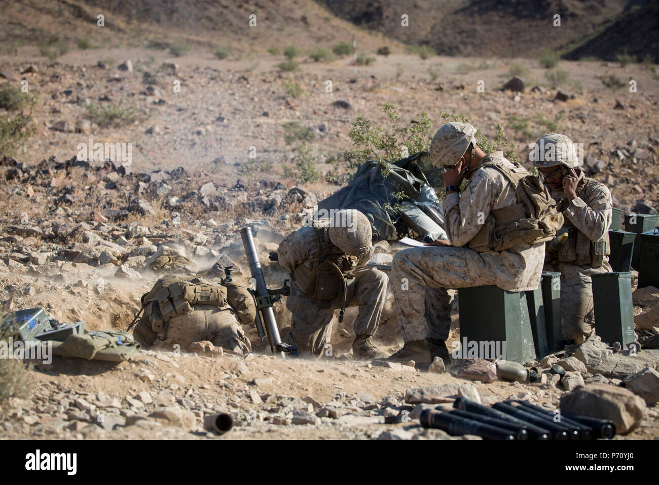 60mm machine guns hi-res stock photography and images - Alamy