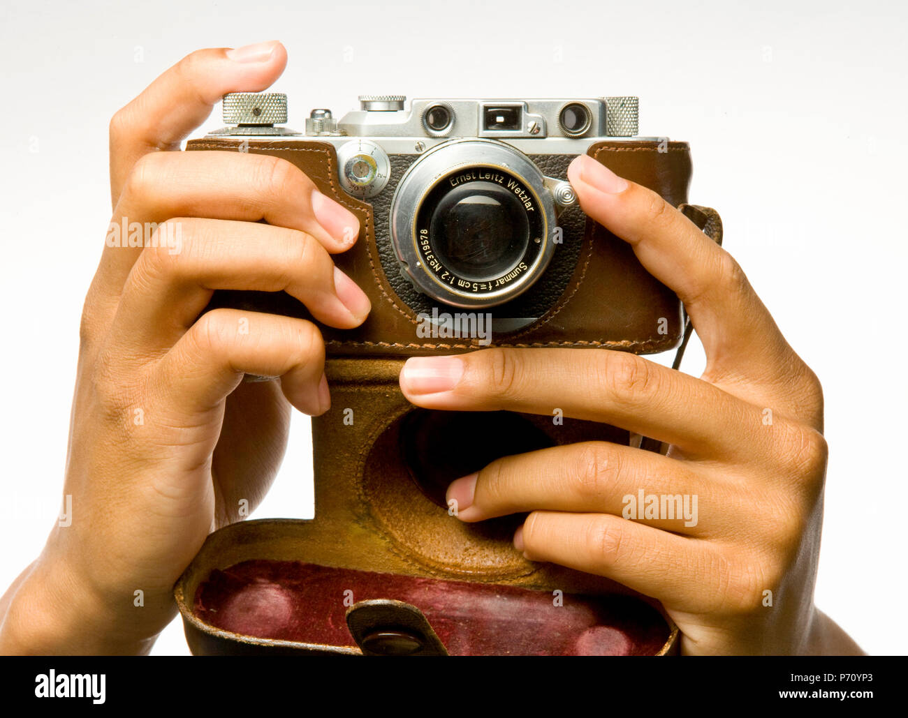 Old leitz camera open hi-res stock photography and images - Alamy