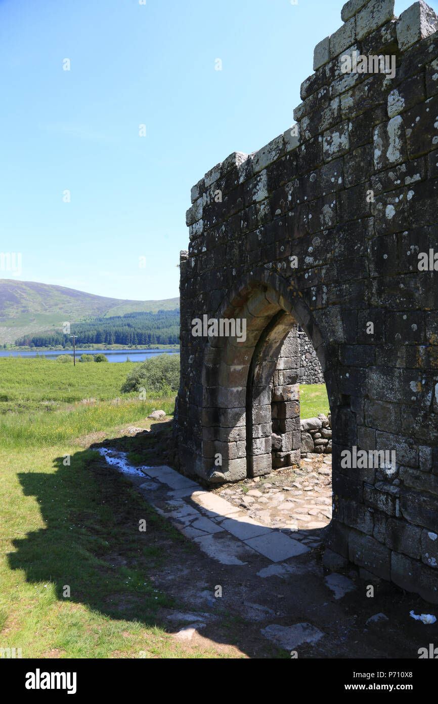 Loch Doon castle, Dumfries and Galloway, Scotland, UK Stock Photo - Alamy