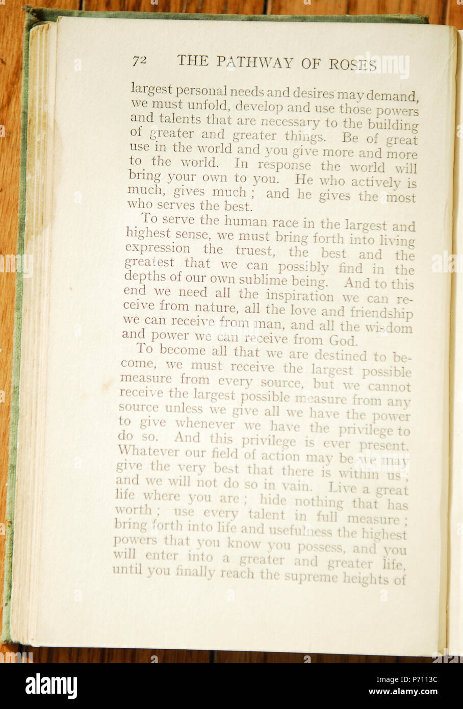 English: Image of page 72 from The Pathway of Roses (1913) by Christian ...