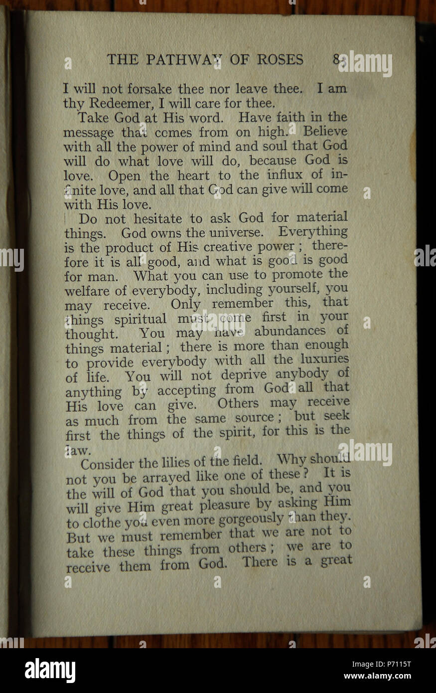 English: Image of page 83 from The Pathway of Roses (1913) by Christian ...