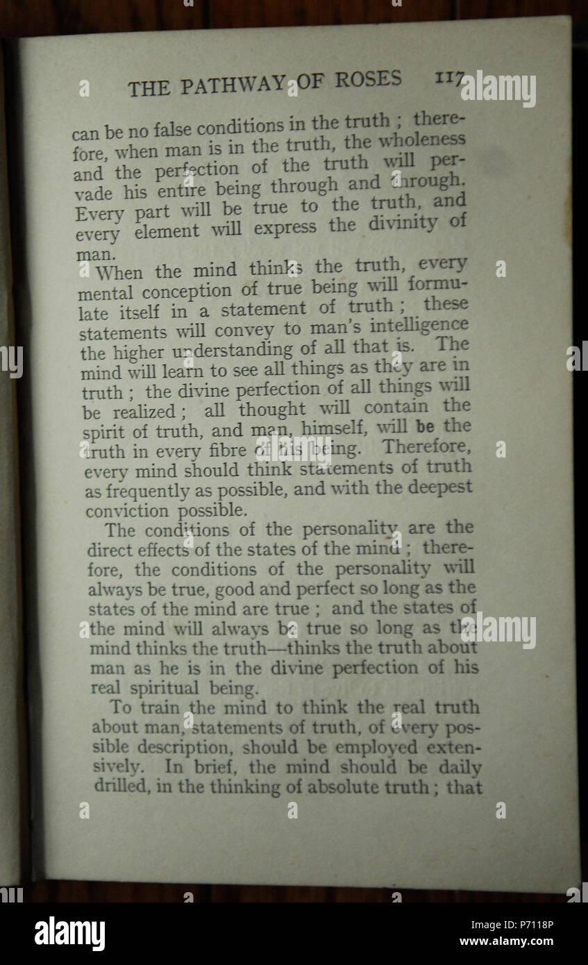 English: Image of page 117 from The Pathway of Roses (1913) by ...