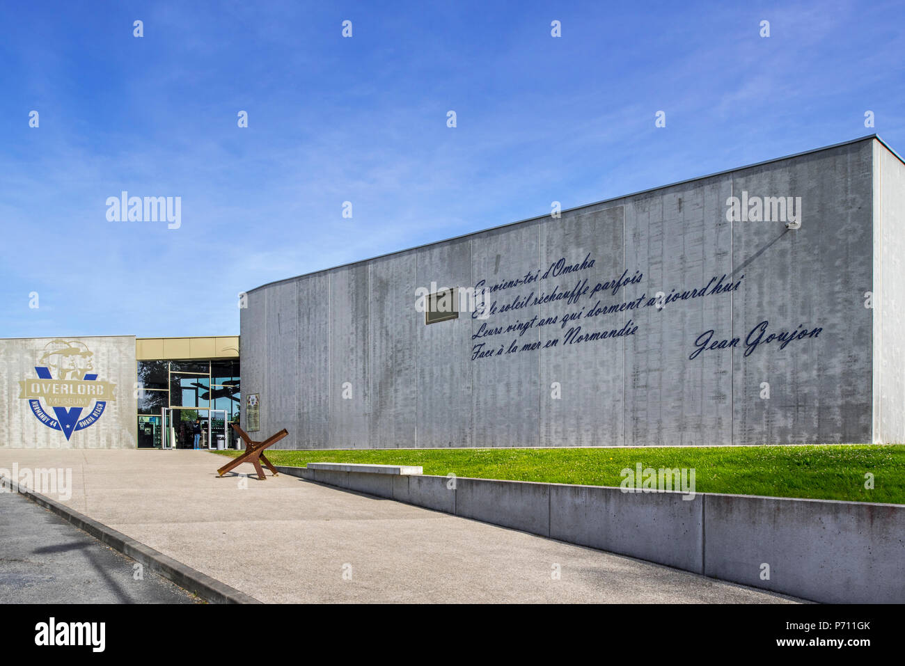 Overlord Museum near Omaha Beach about WW2 Allied landing during D-Day ...
