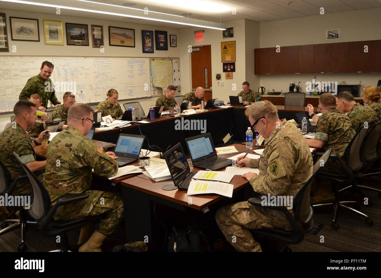 U.S. Army Reserve Maj. Geoff Tibbetts and Sgt. 1st Class Malcolm ...