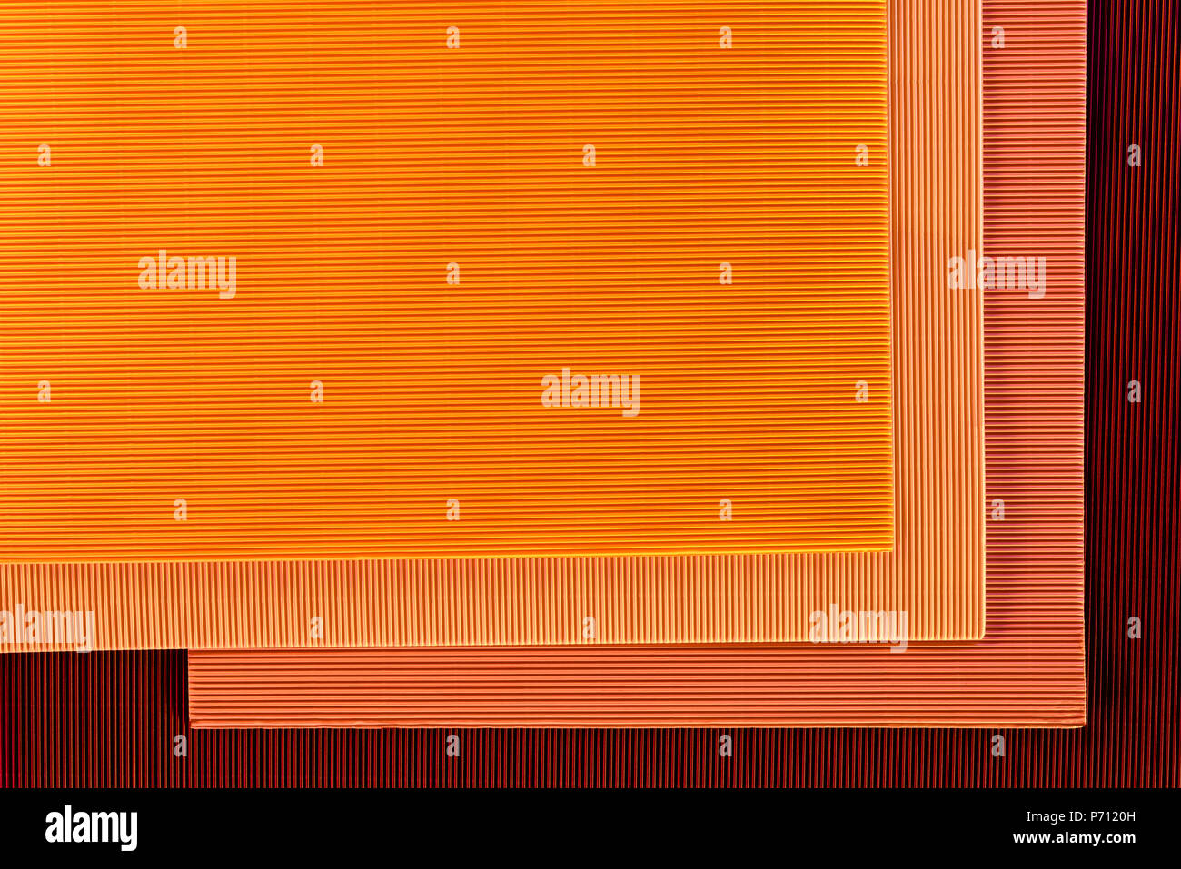 top view of arrangement of colorful paper sheets backdrop Stock Photo ...