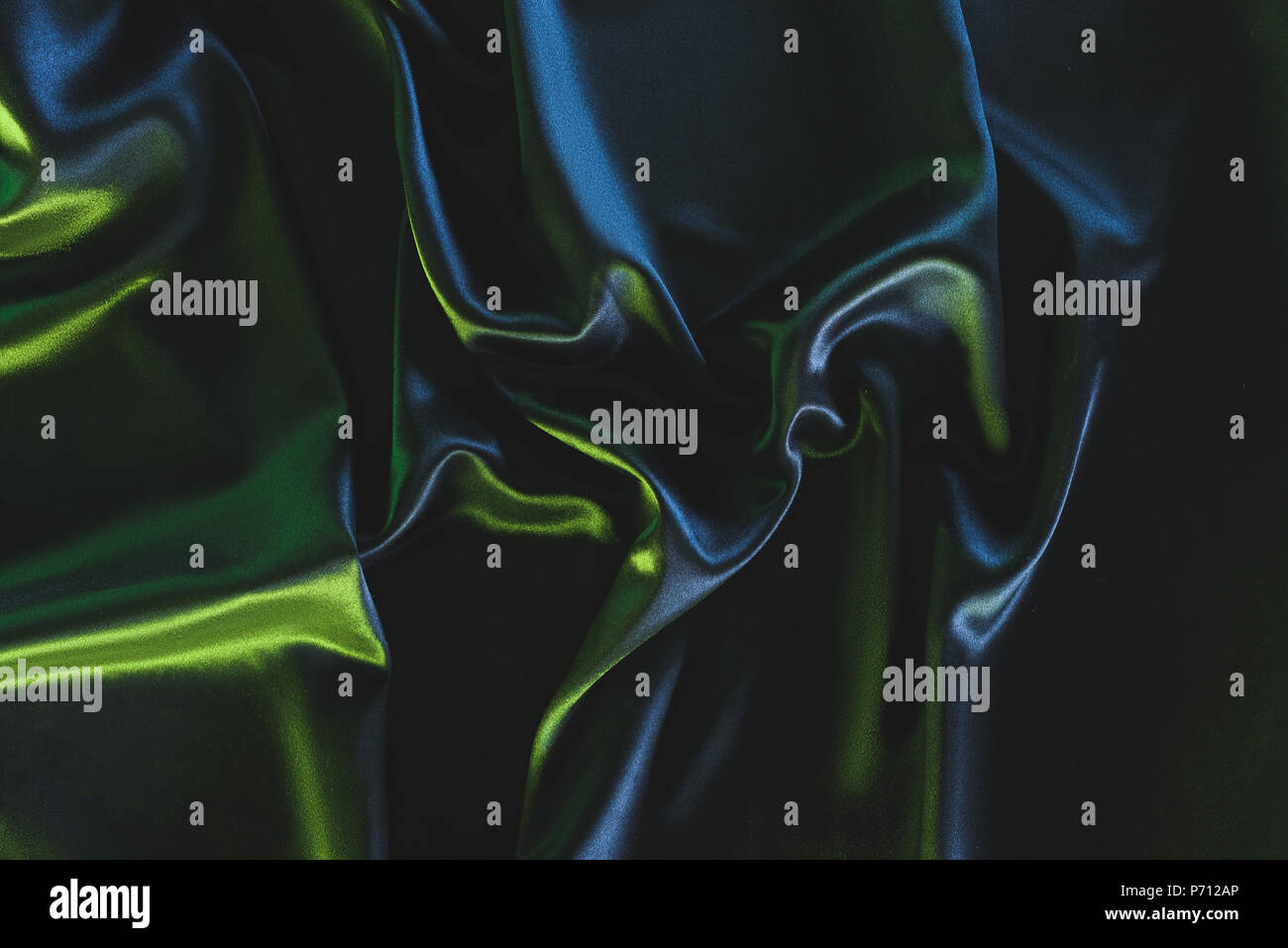 full frame of dark elegant silk fabric as background Stock Photo - Alamy