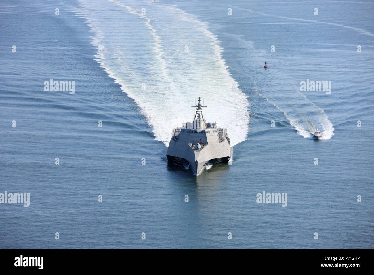 Ala. (May 10, 2017) The future littoral combat ship USS Omaha (LCS 12 ...