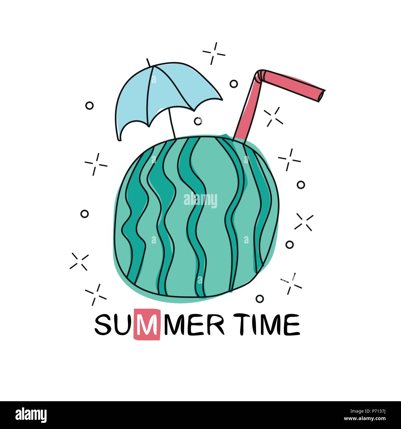 Freehand drawn cartoon fresh Stock Vector Images - Alamy