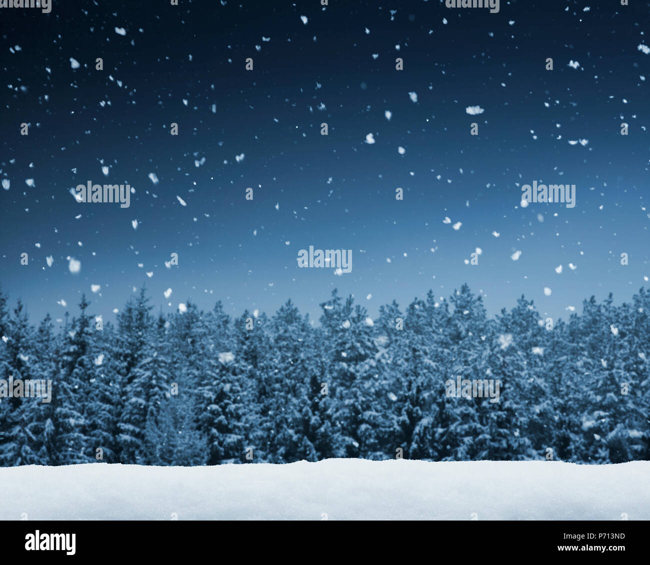 December winter landscape hi-res stock photography and images - Alamy