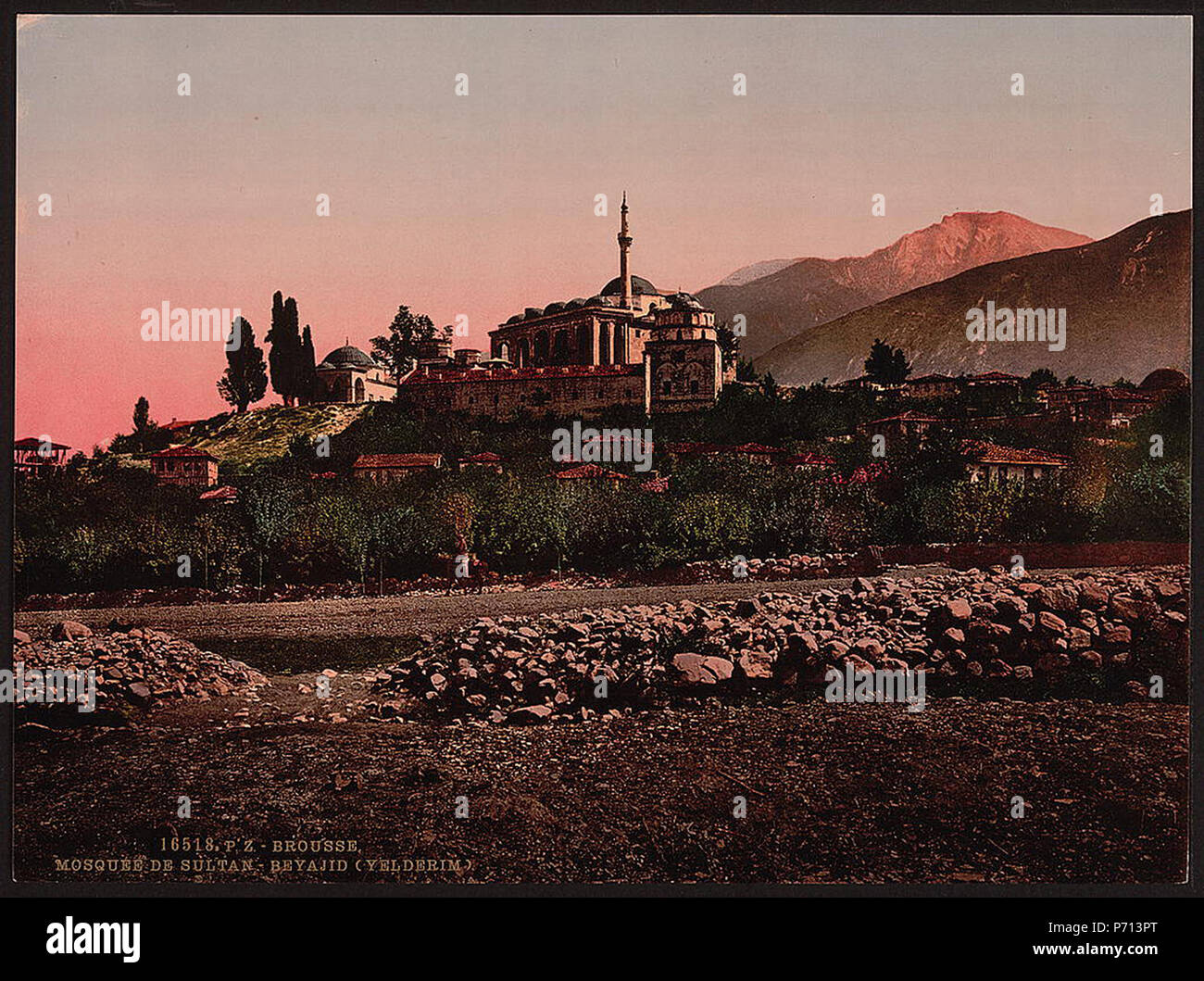 vintage postcard from around europe Stock Photo - Alamy