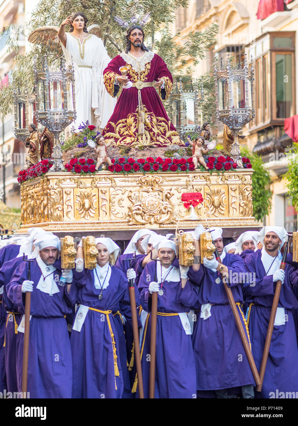 Antequera, known for traditional Semana Santa (Holy Week) processions ...