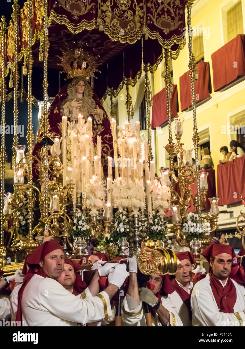 Antequera, known for traditional Semana Santa (Holy Week) processions ...