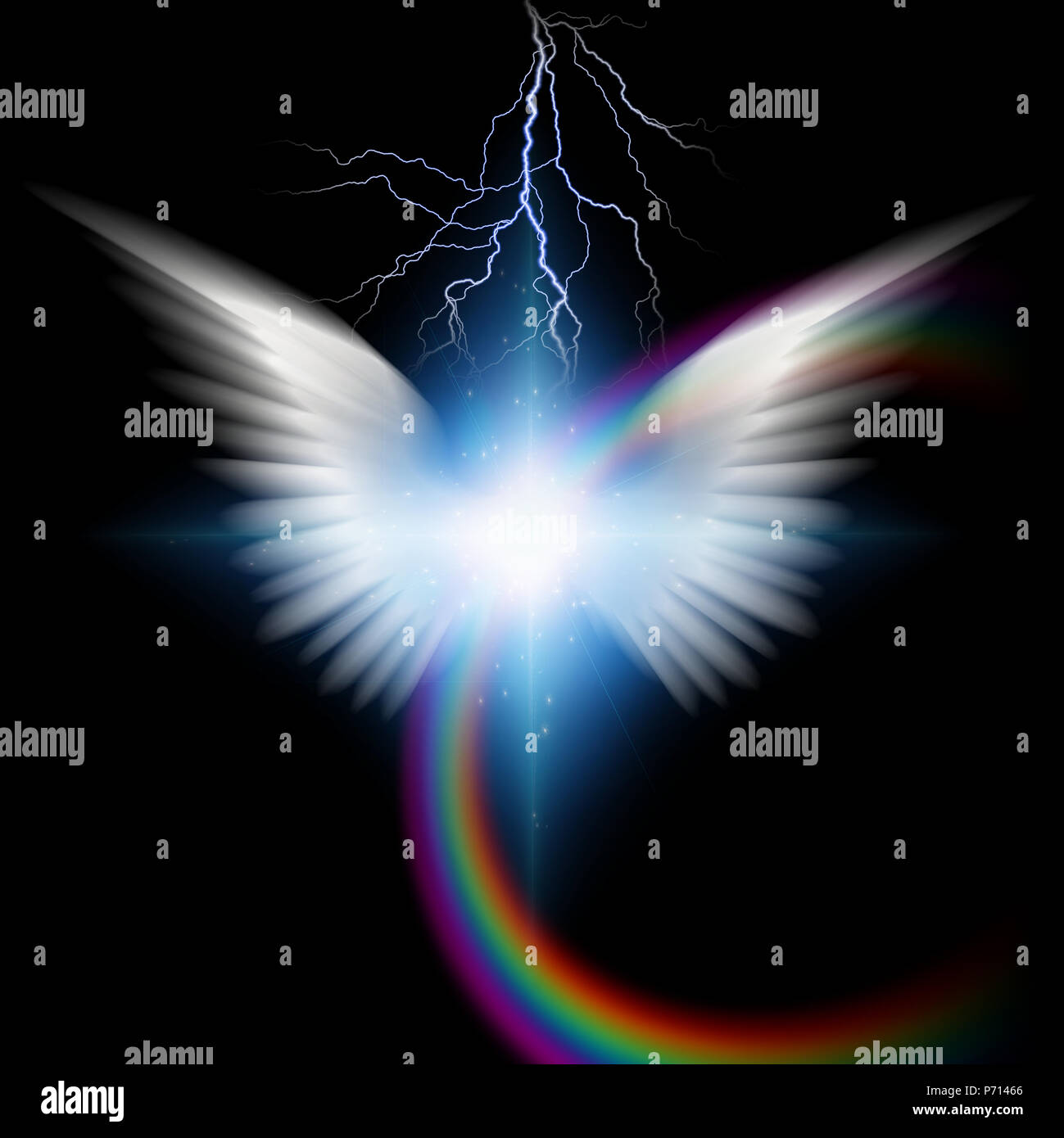 Lightning Angel Wings Lightning FS Shape Dust Plug Angel Wings Shop