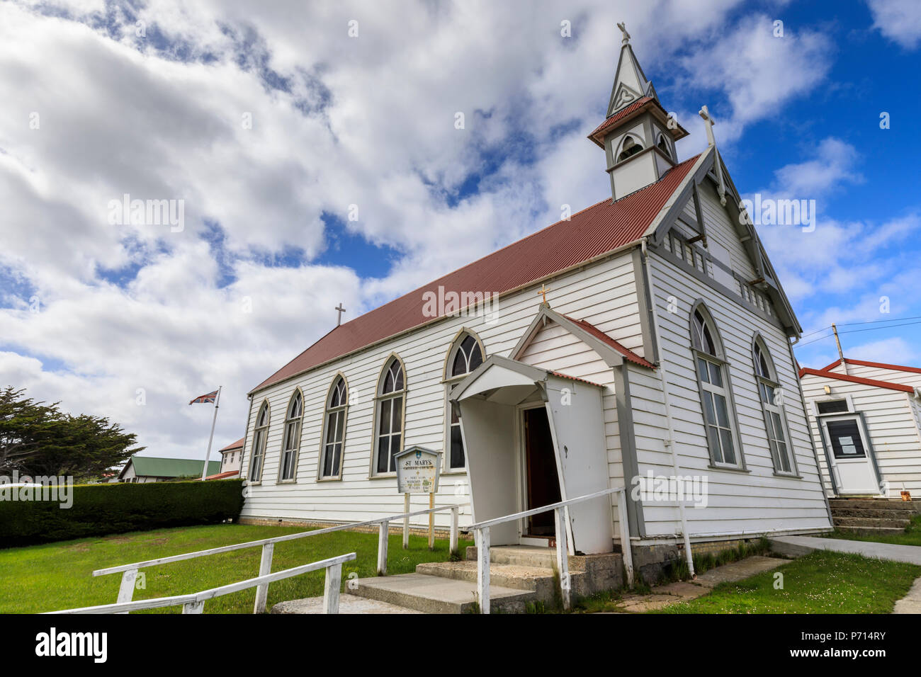 Port stanley falkland flag hi-res stock photography and images - Alamy
