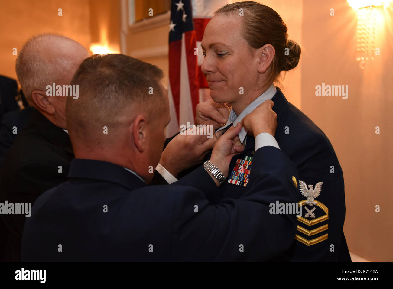 Retired u s navy chief petty hi-res stock photography and images - Alamy