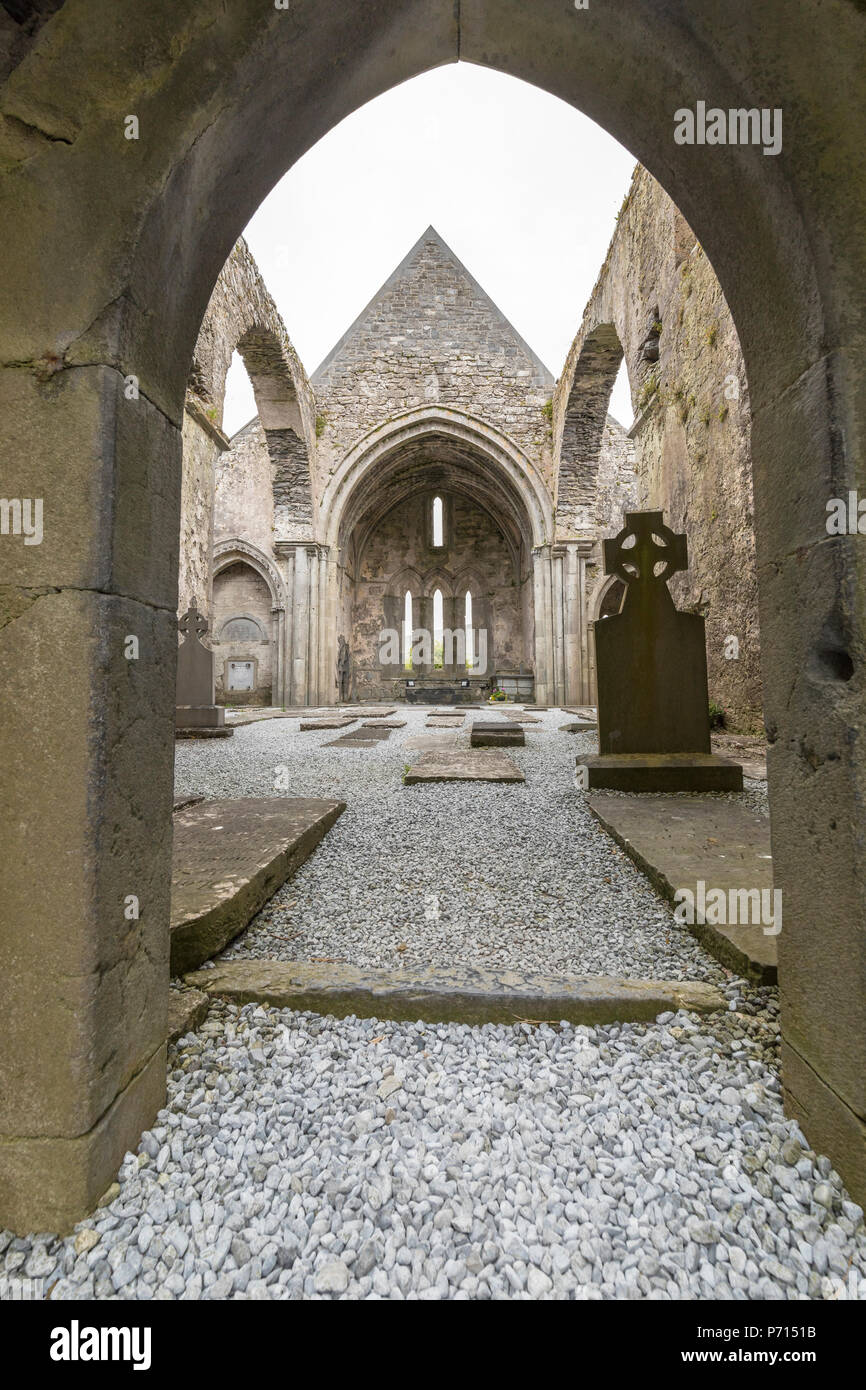 Clare abbey ruins county clare hi-res stock photography and images - Alamy