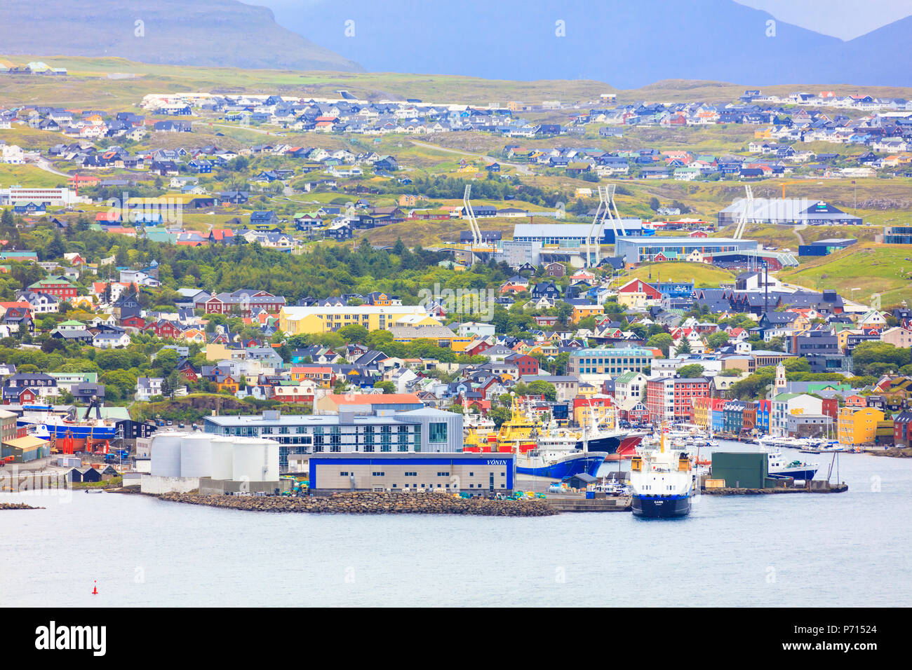 Torshavn streymoy island faroe islands hi-res stock photography and ...