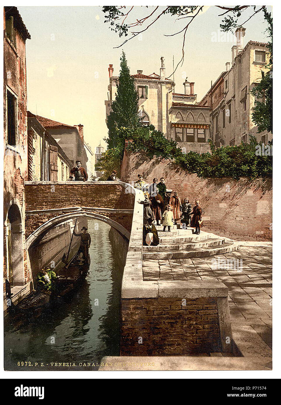 vintage postcard from around europe Stock Photo - Alamy