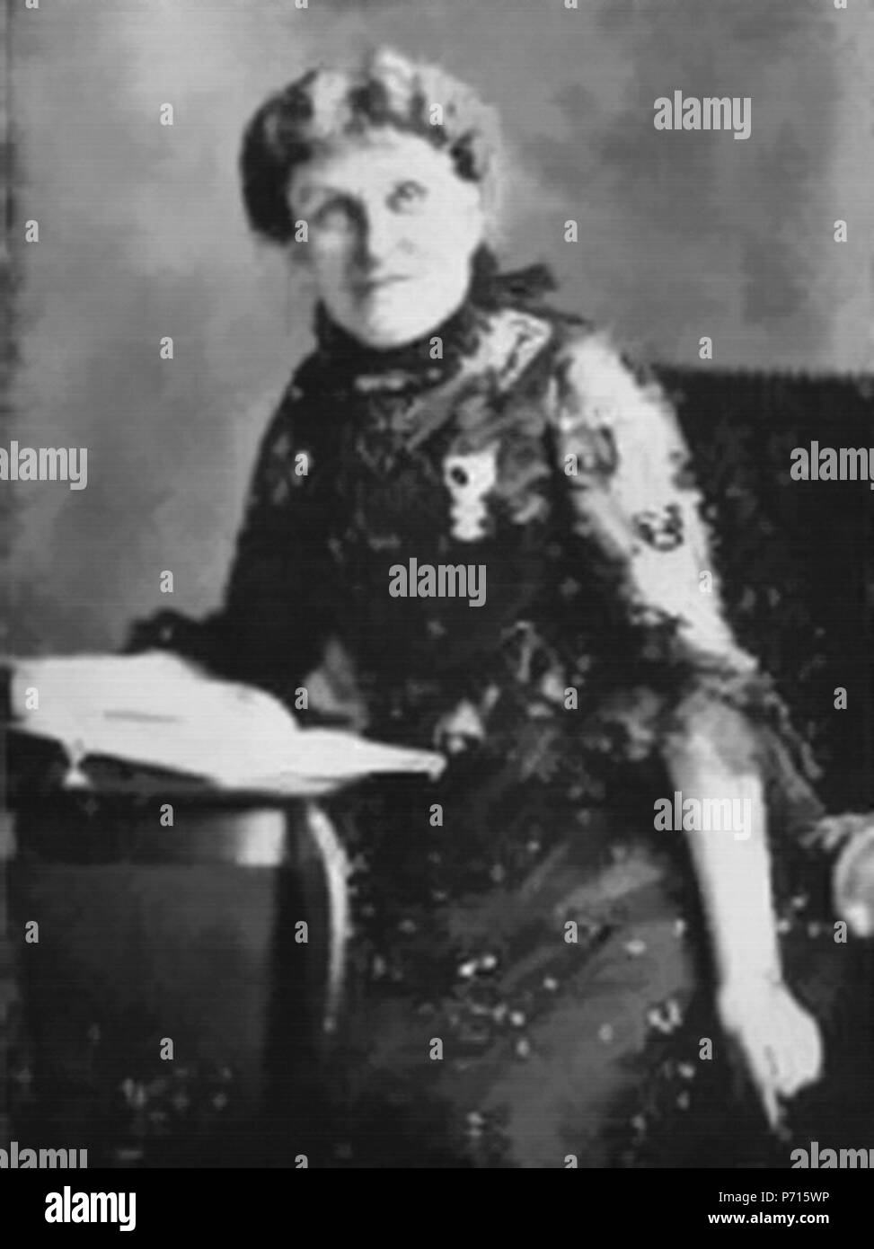 English: Flora Adams was a direct descendant of John Quincey Adams. She ...