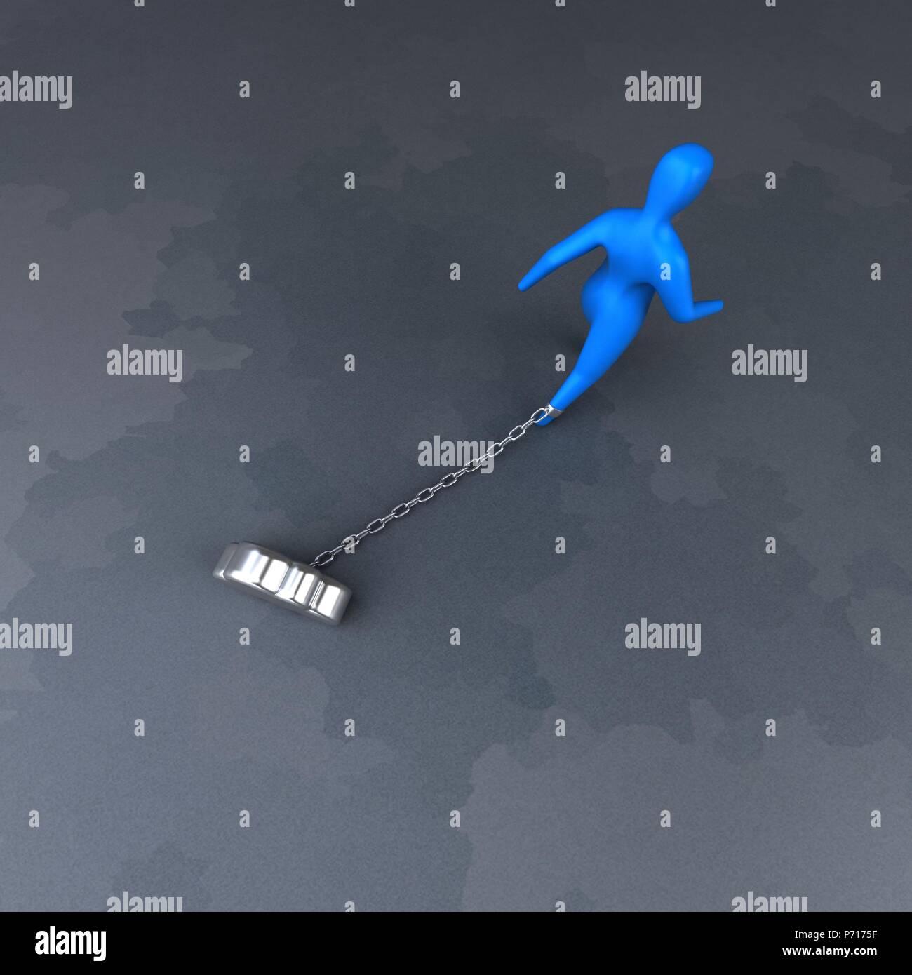Burden symbol cloud hi-res stock photography and images - Alamy