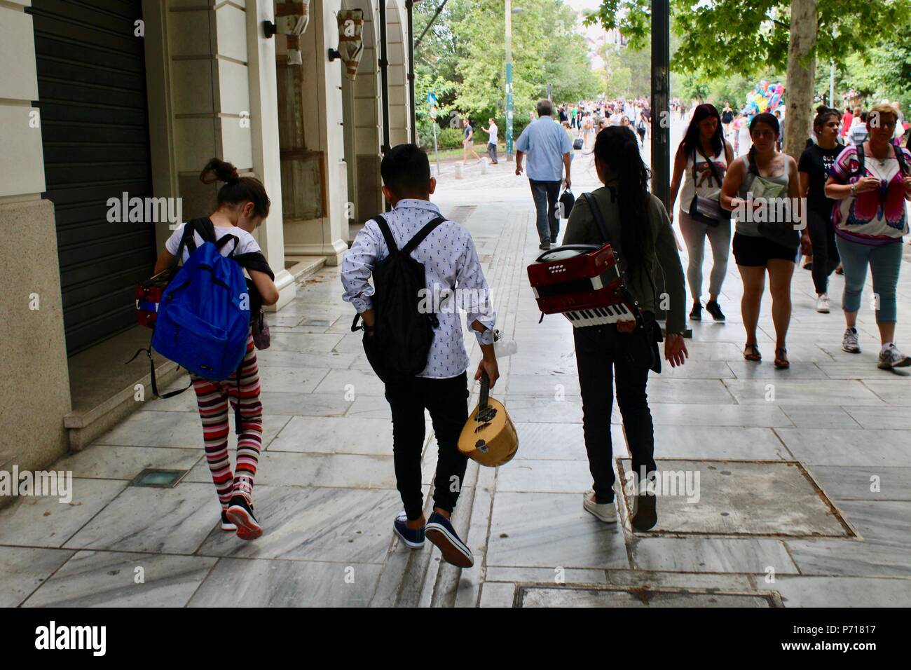 Gypsy children street hi-res stock photography and images - Alamy