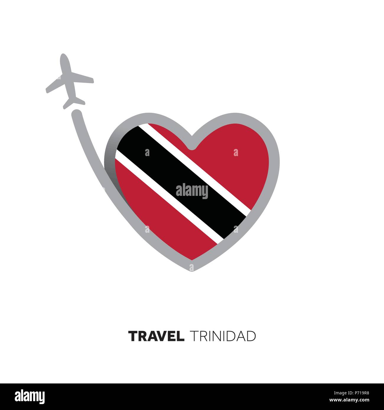 Plane caribbean Stock Vector Images - Alamy