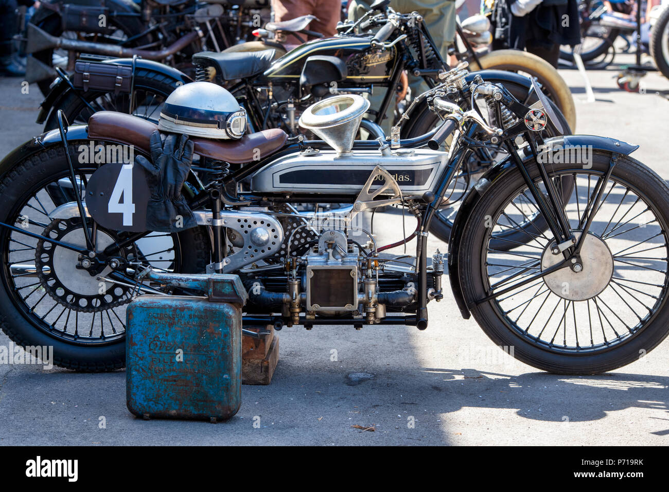 Douglas vintage motorcycle hi-res stock photography and images - Alamy
