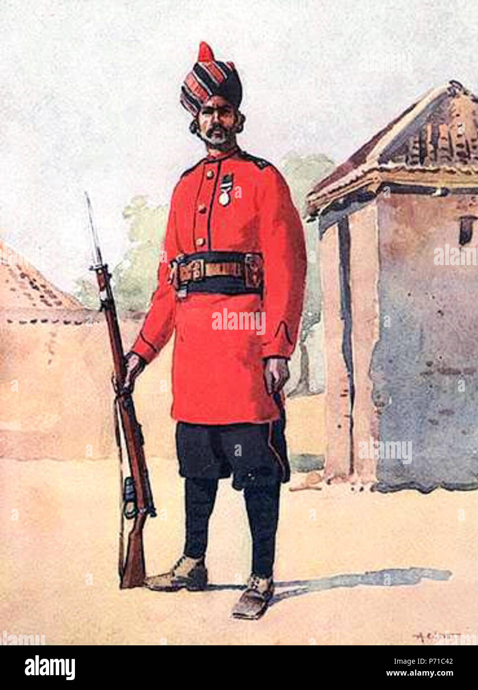 Punjab regiment hi-res stock photography and images - Alamy