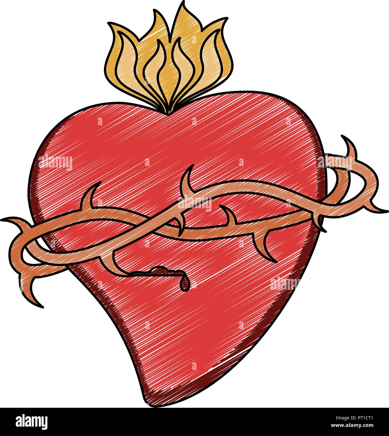 Corazón vector hi-res stock photography and images - Alamy