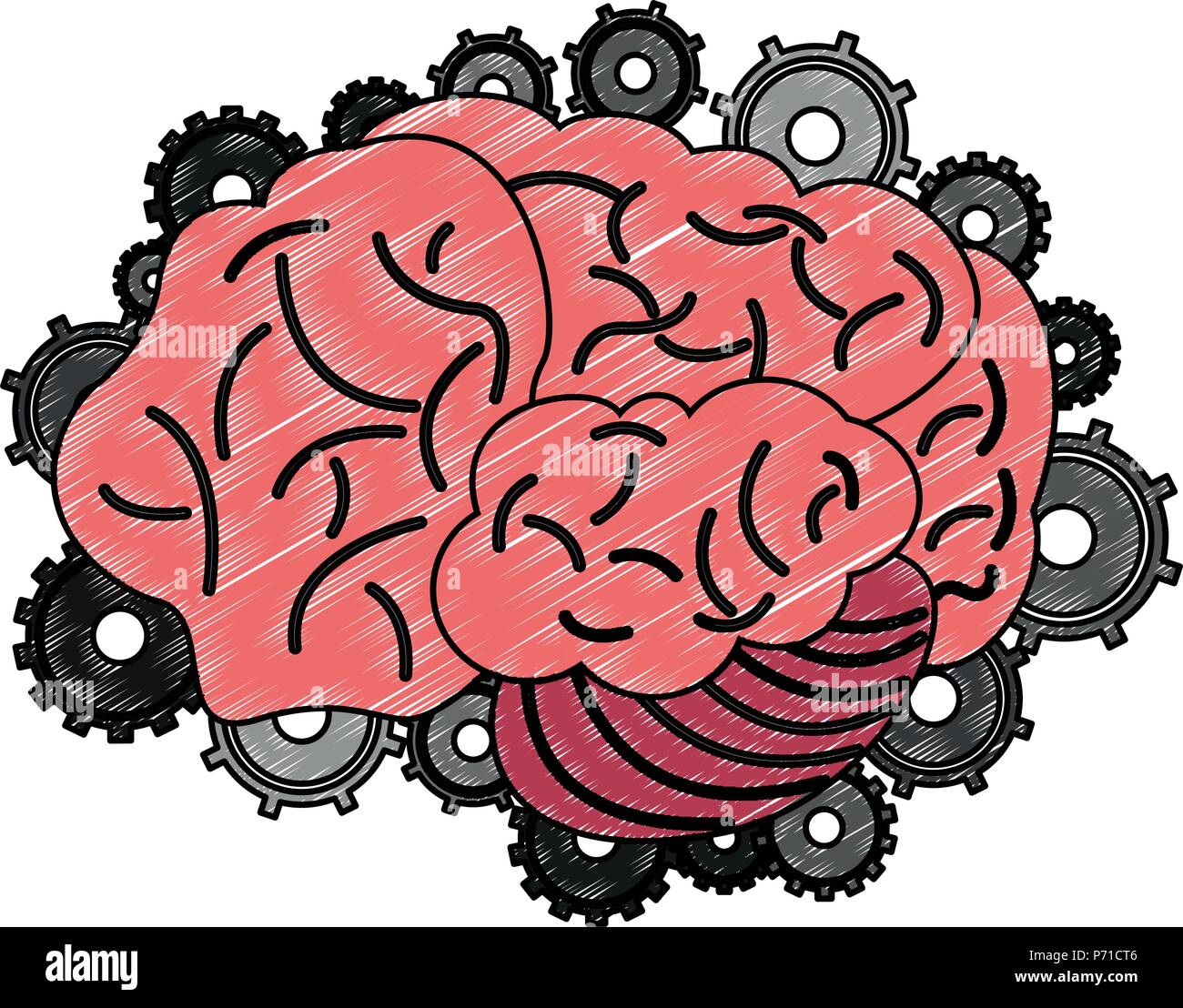 Scribble Brain Stock Photos & Scribble Brain Stock Images - Alamy