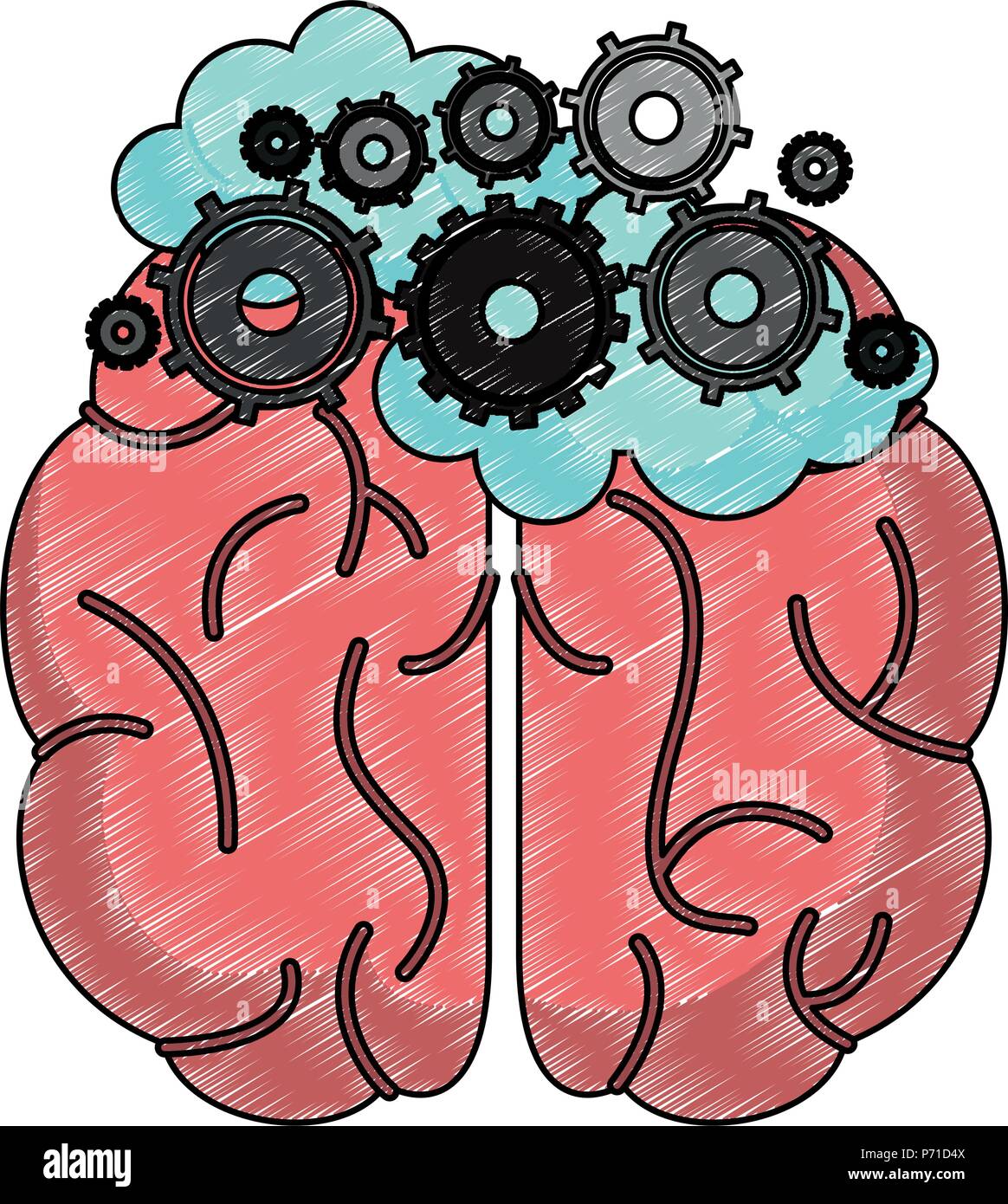 Scribble Brain Stock Photos & Scribble Brain Stock Images - Alamy