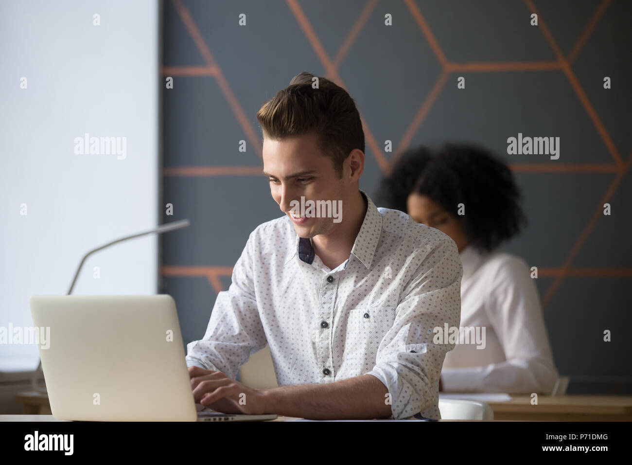 Busy office worker hi-res stock photography and images - Alamy