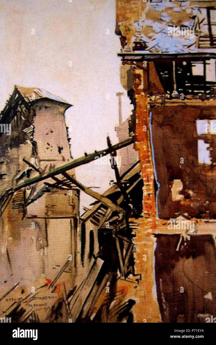 Peronne destruction art hi-res stock photography and images - Alamy