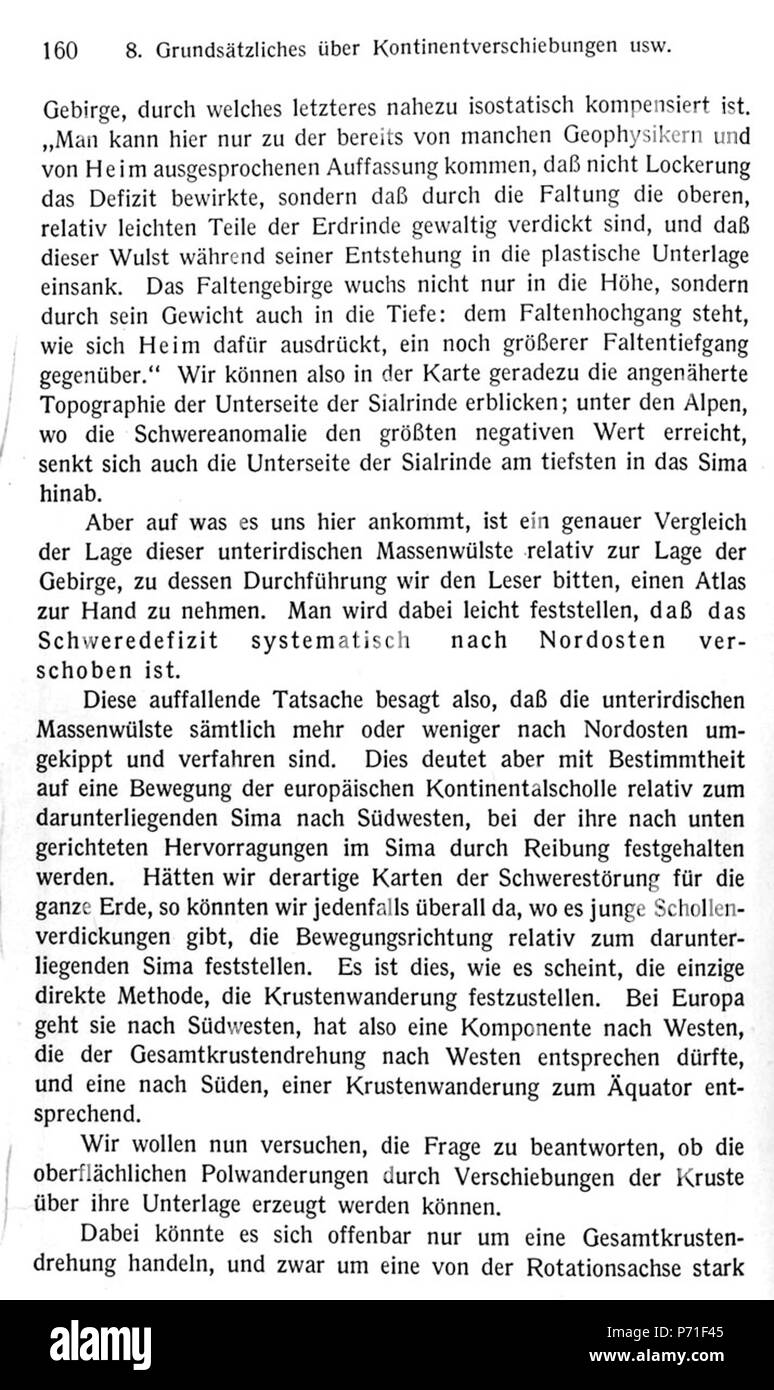 . Die Entstehung der Kontinente und Ozeane N/A 32 De Wegener Kontinente ...
