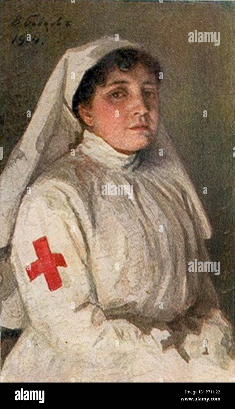 Red cross woman medical nurse hi-res stock photography and images - Alamy