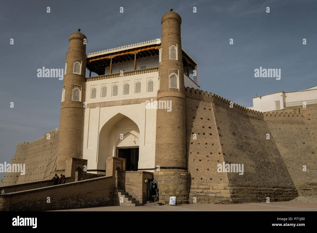 The Ark Fortress, Bukhara, Uzbekistan Stock Photo - Alamy