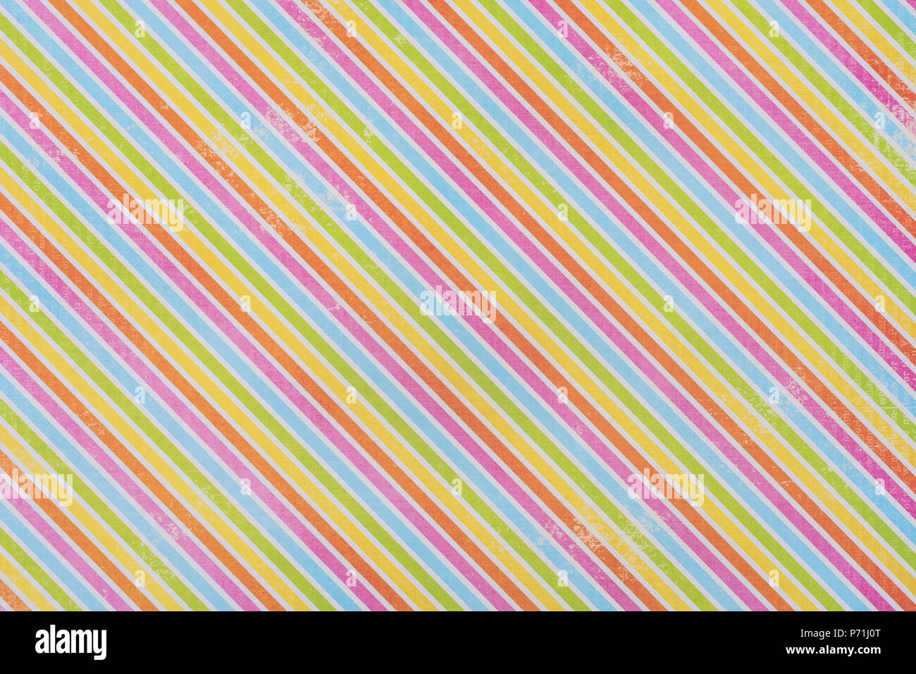 colorful wrapper design with oblique lines Stock Photo - Alamy
