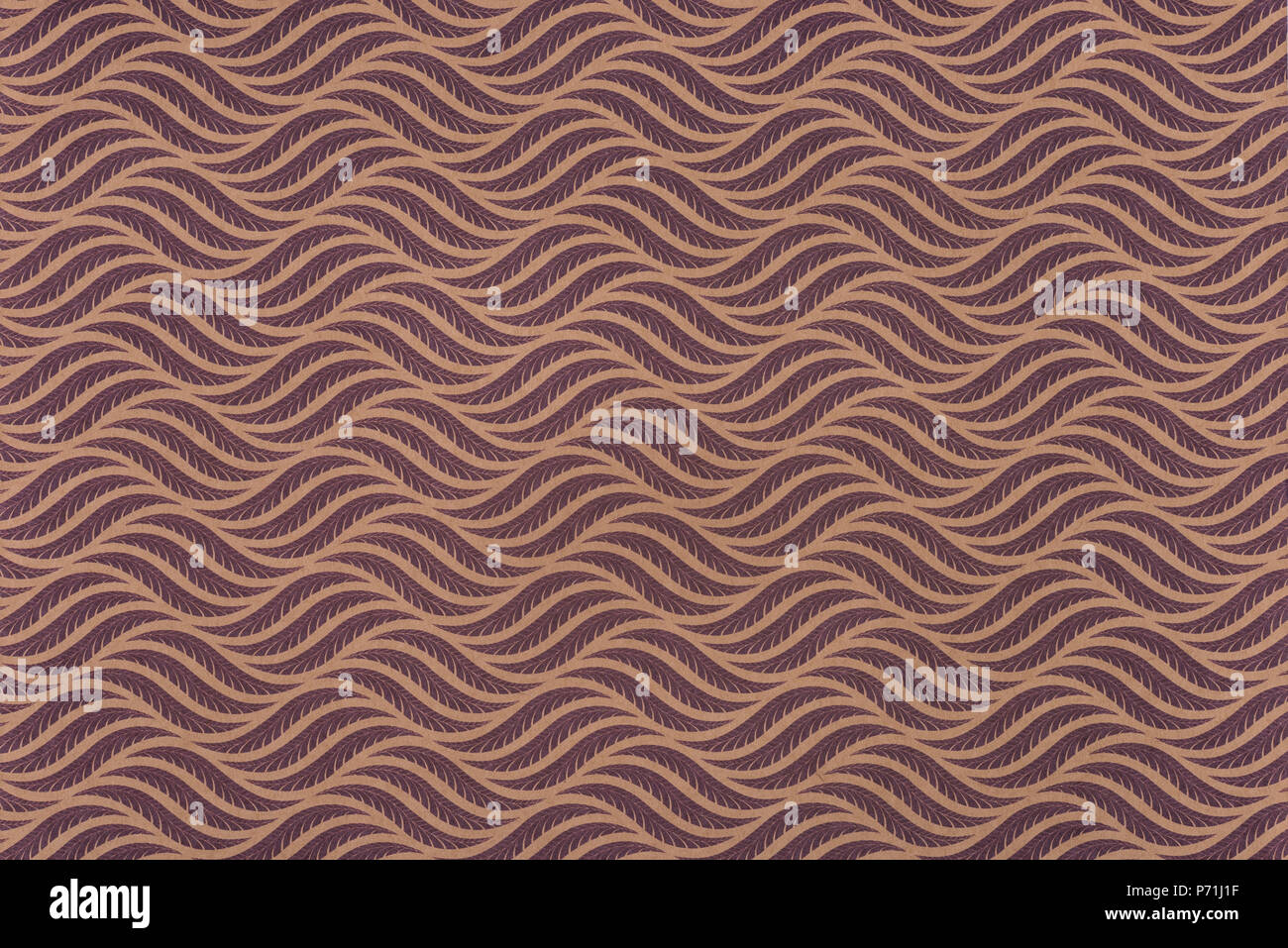 brown wrapper design with curve lines Stock Photo - Alamy