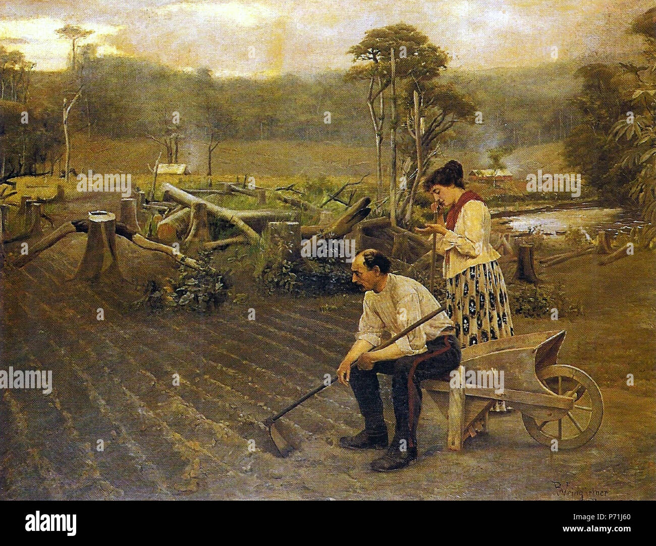 184 Pedro Weingärtner - Tempora Mutantur Stock Photo - Alamy