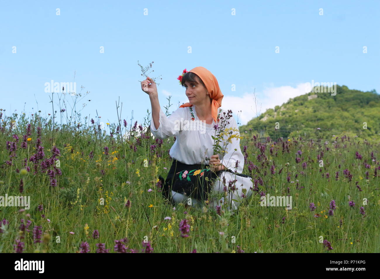 Costume costumes summer solstice hi-res stock photography and images ...